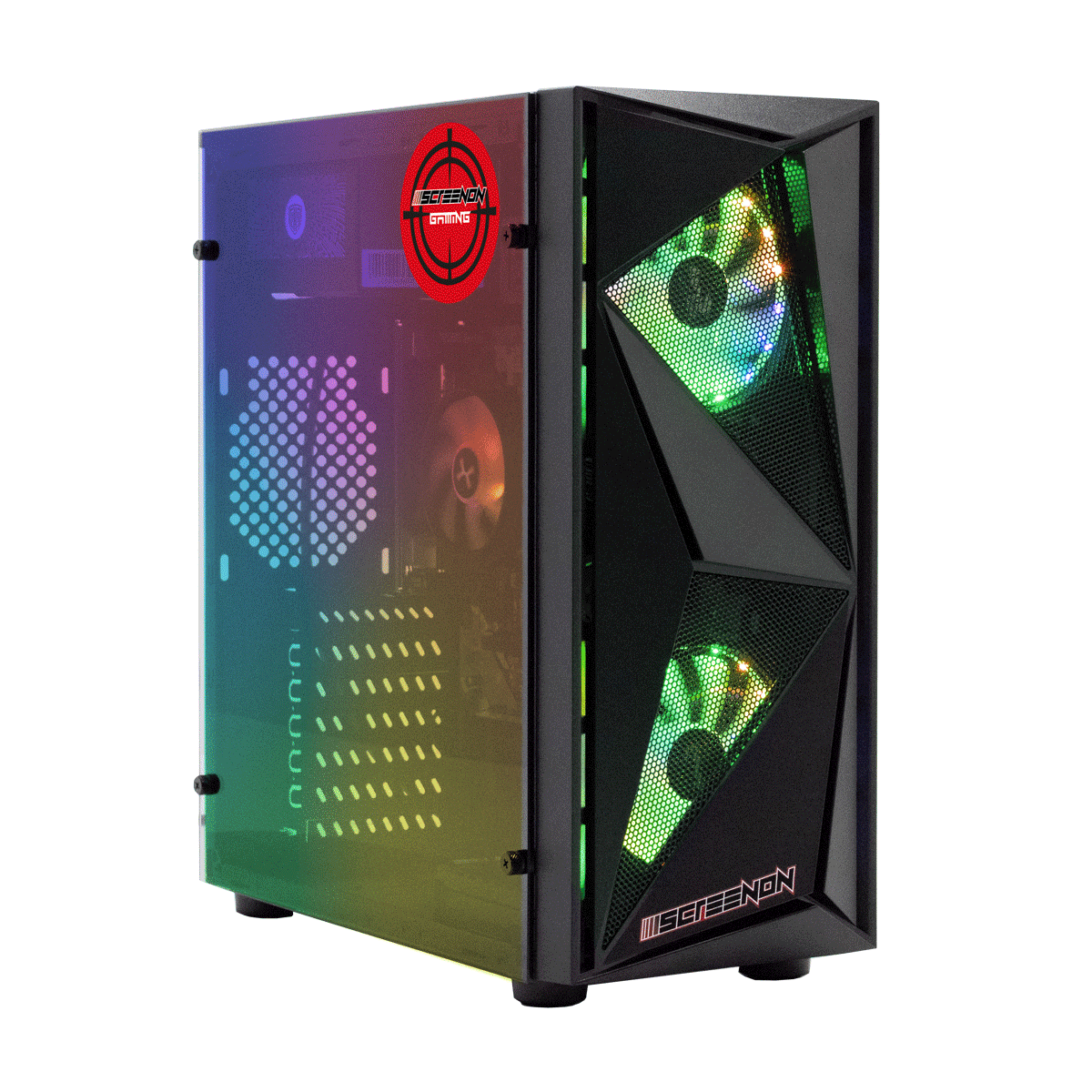 ScreenON - Game Computer / Gaming PC - Ryzen 3 - 512GB SSD - 16GB RAM