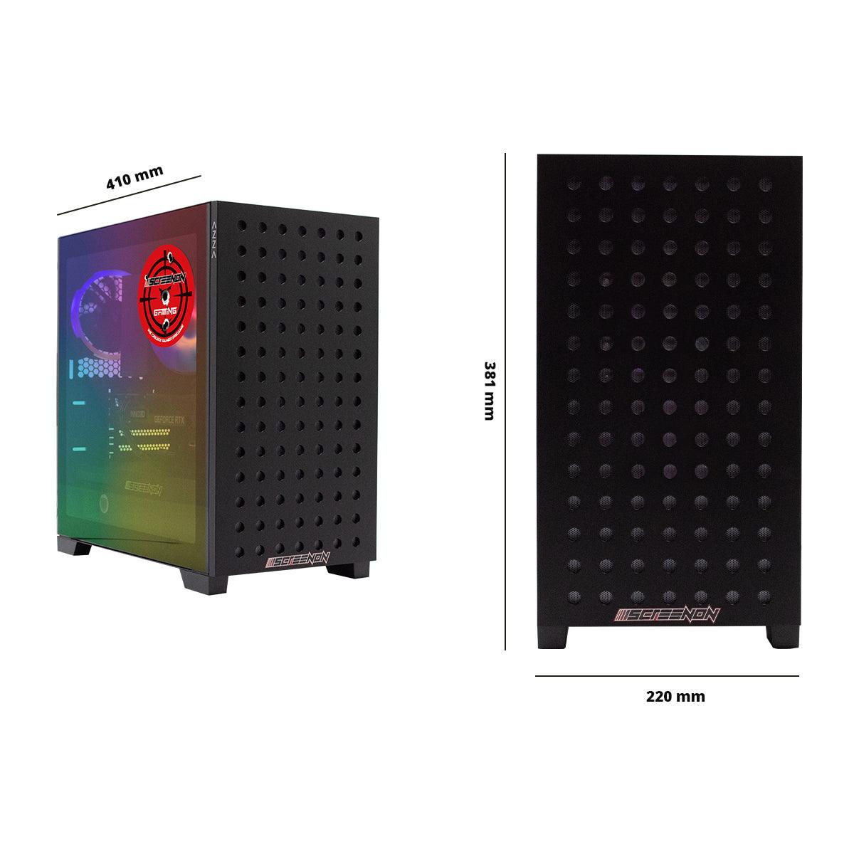 ScreenON - Game Computer / Gaming PC - Ryzen 5 - 1TB M.2 SSD - 16GB RA