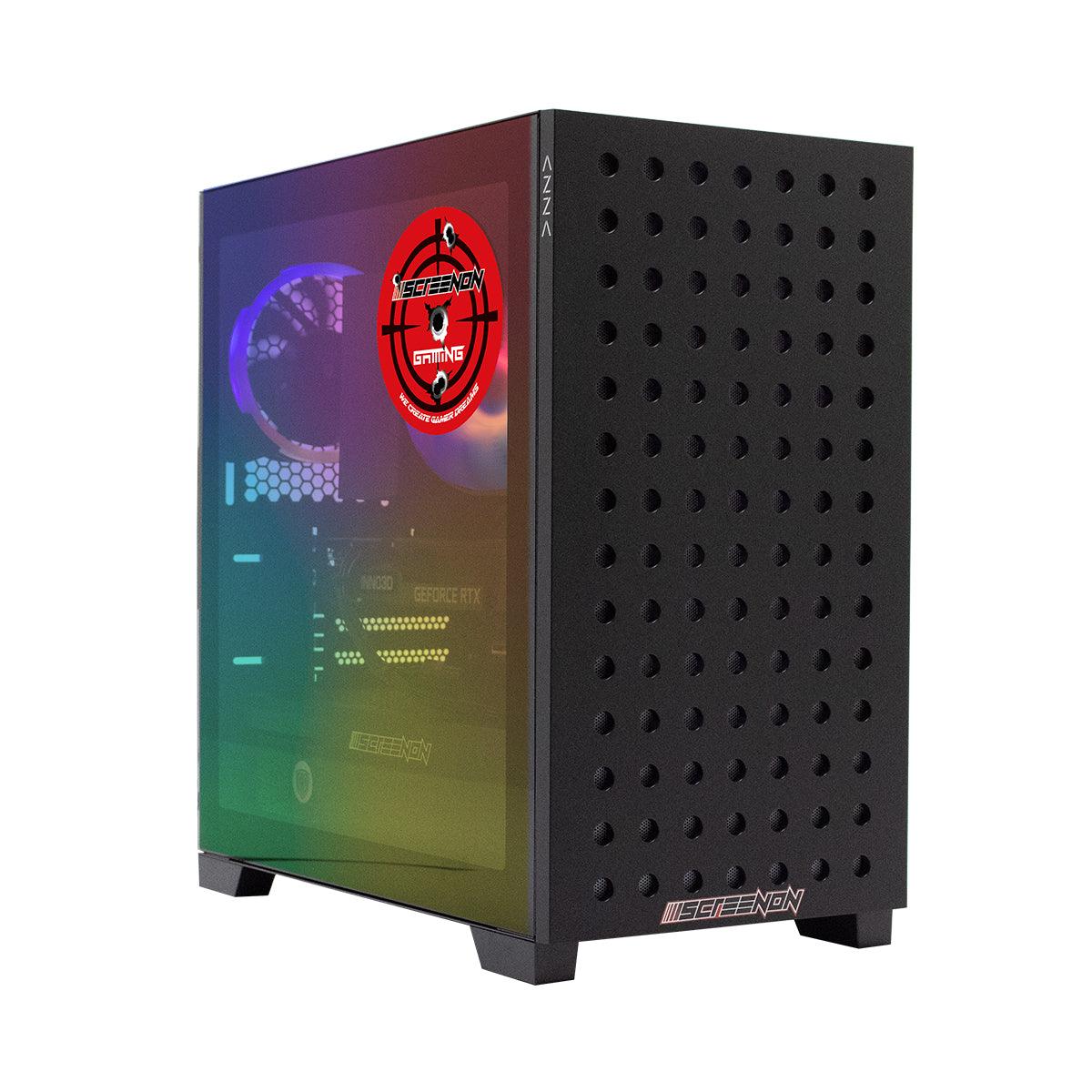 ScreenON - Game Computer / Gaming PC - Ryzen 5 - 500GB M.2 SSD - 16GB